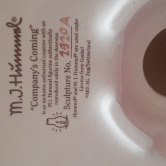 M.J. HUMMEL | Art | Vintage Mj Hummel Companys Coming Light Up House ...